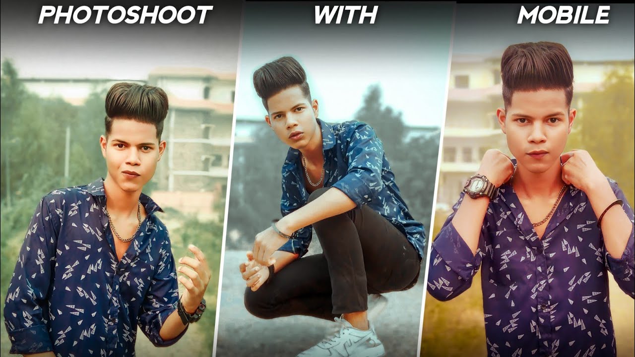 Photoshoot With Mobile || Mobile Se Photo Click Kese Karen || Step by ...