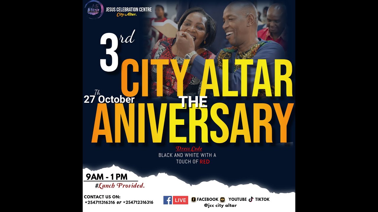 3RD ANNIVERSARY CELEBRATION SERVICE || 27TH OCTOBER 2024 - YouTube