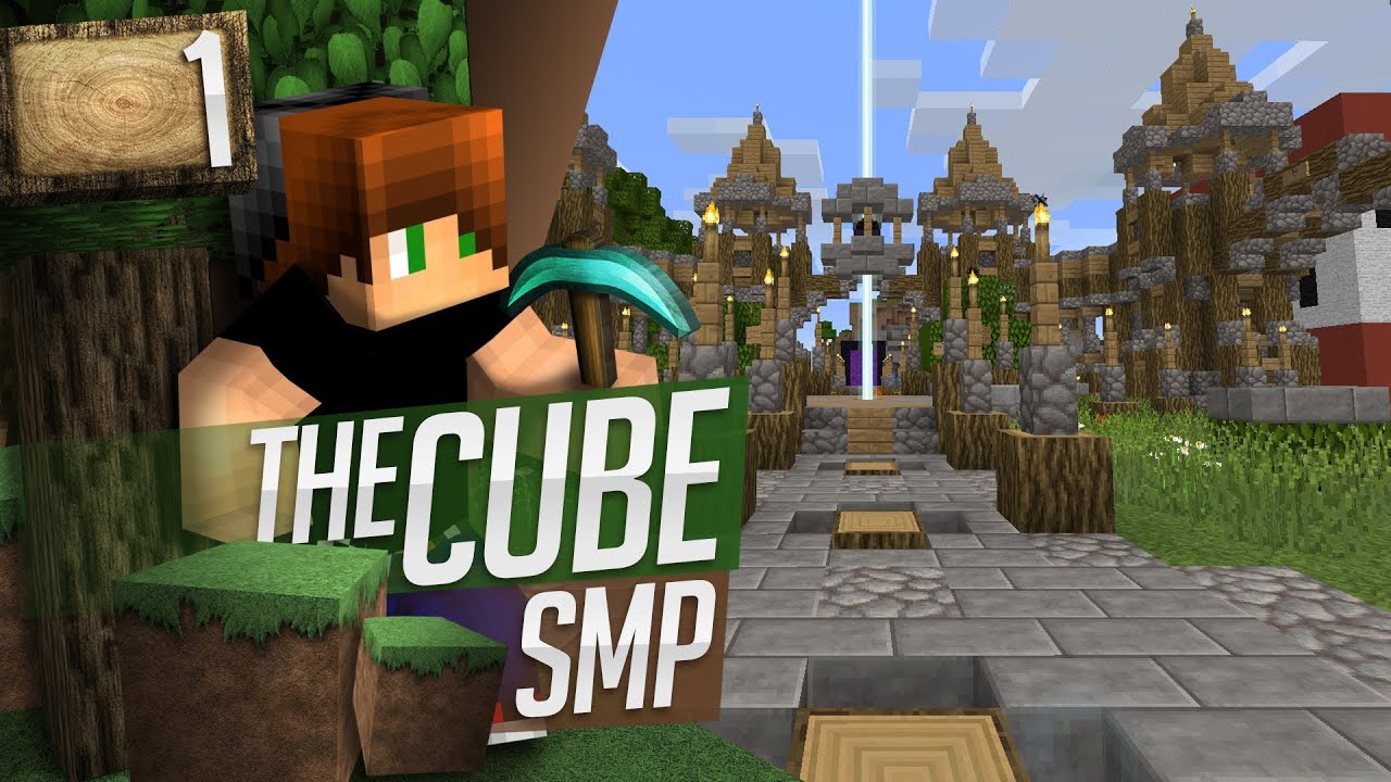 Minecraft: Cube SMP! Ep. 1 - DIAMONDS ALREADY!?!?!? - YouTube