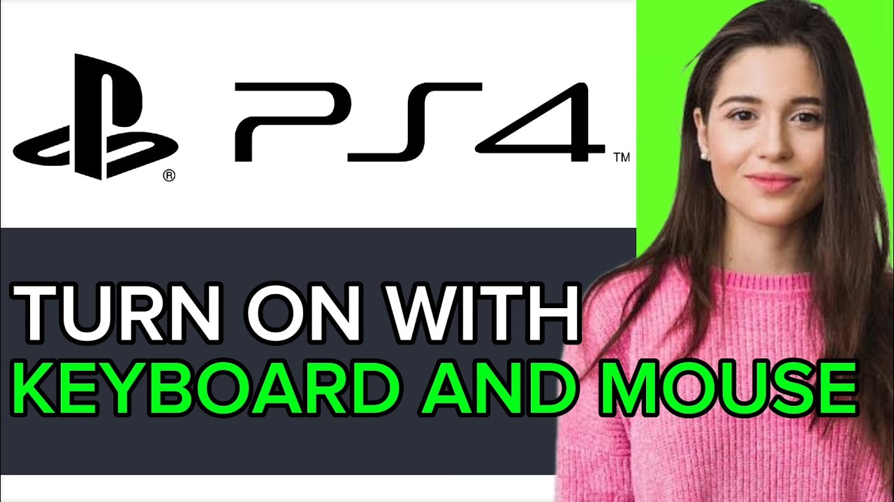 NEW! How To Turn ON PS4 With Keyboard and Mouse Without Controller in ...