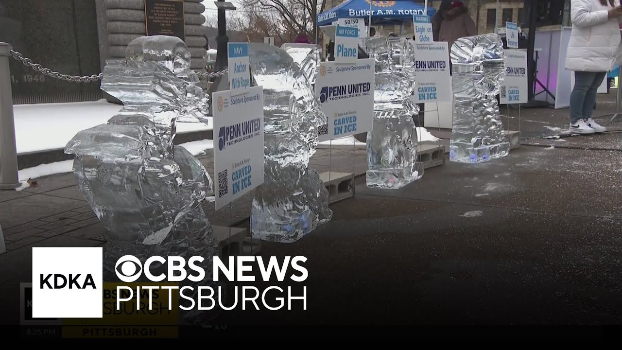 The "cool" event, Carved In Ice, returns to Butler - YouTube