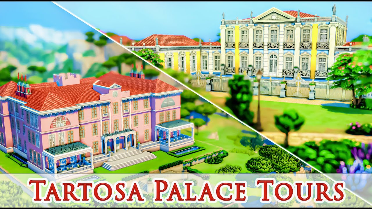 TARTOSA PALACE TOURS | The Royal Family Stream Archive | The Sims 4 ...