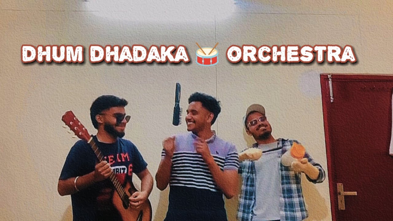 dhum dhadaka orchestra 🥁 by #laughingtrack #phirherapheri #comedy - YouTube