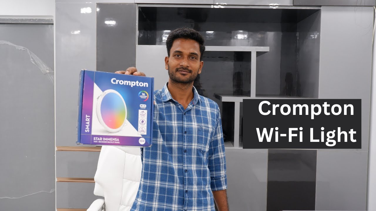 Crompton Star Immensa RGB Smart ceiling light Full Setup guide - YouTube