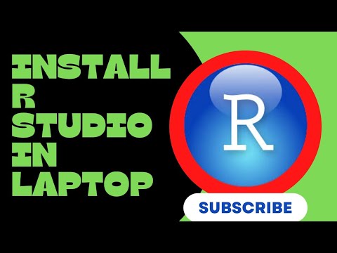 How to install RStudio in desktop/laptop - YouTube