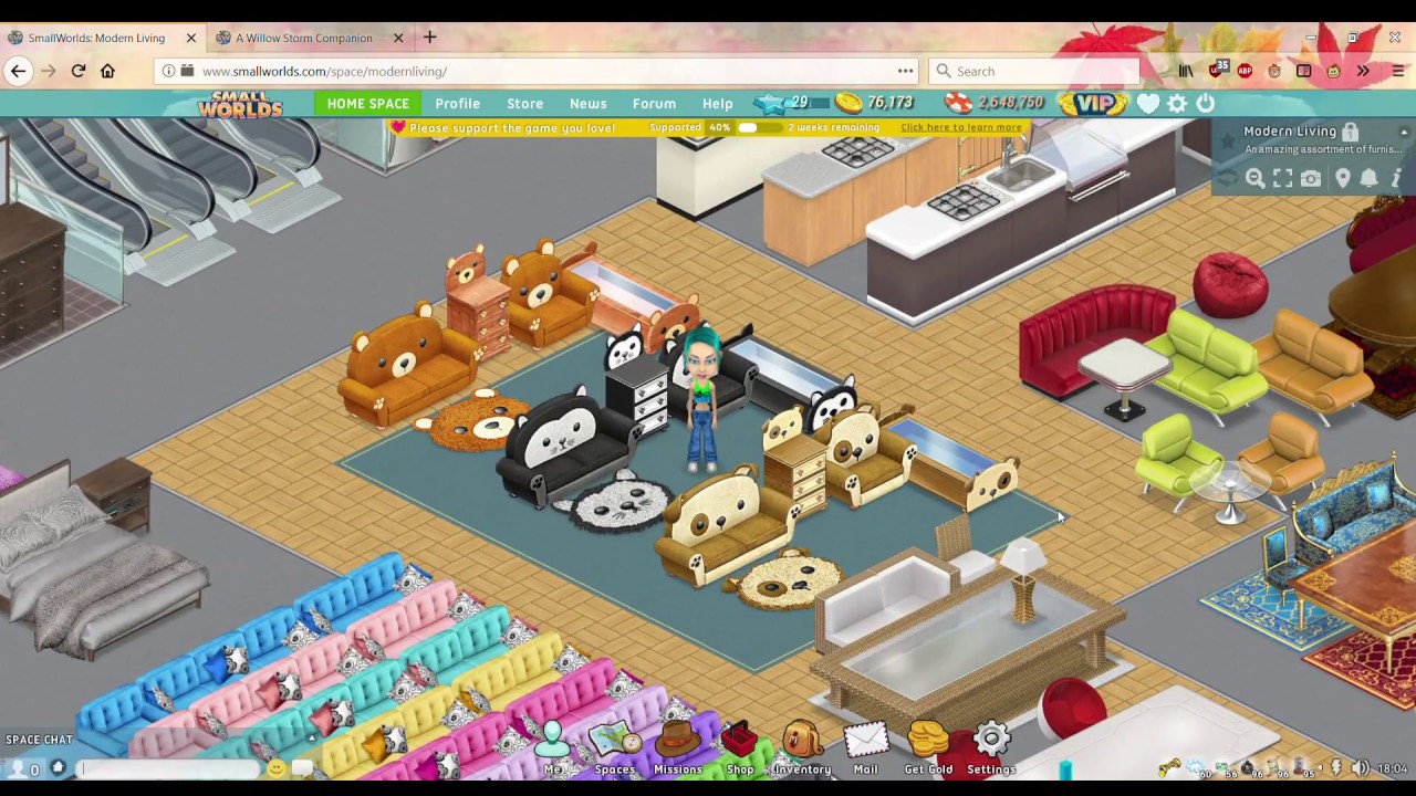 Smallworlds Space 'Modern Living' - YouTube