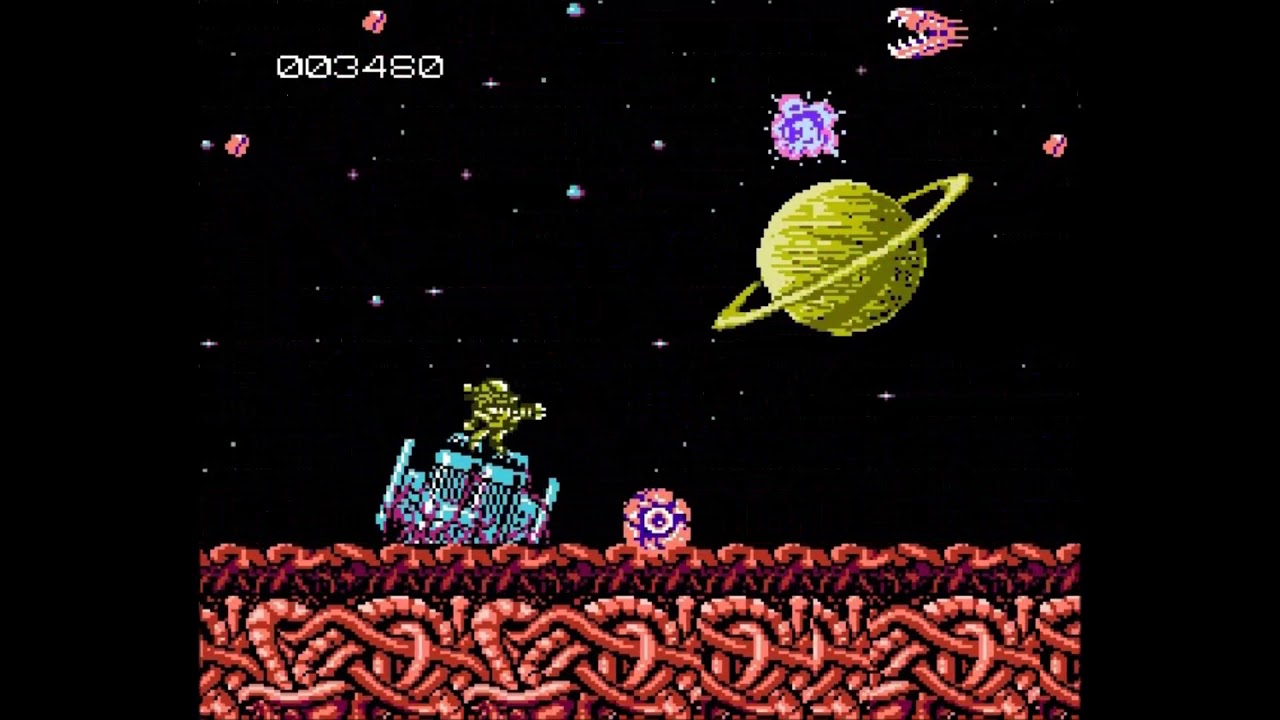 Abadox the deadly inner war NES Game Play - YouTube