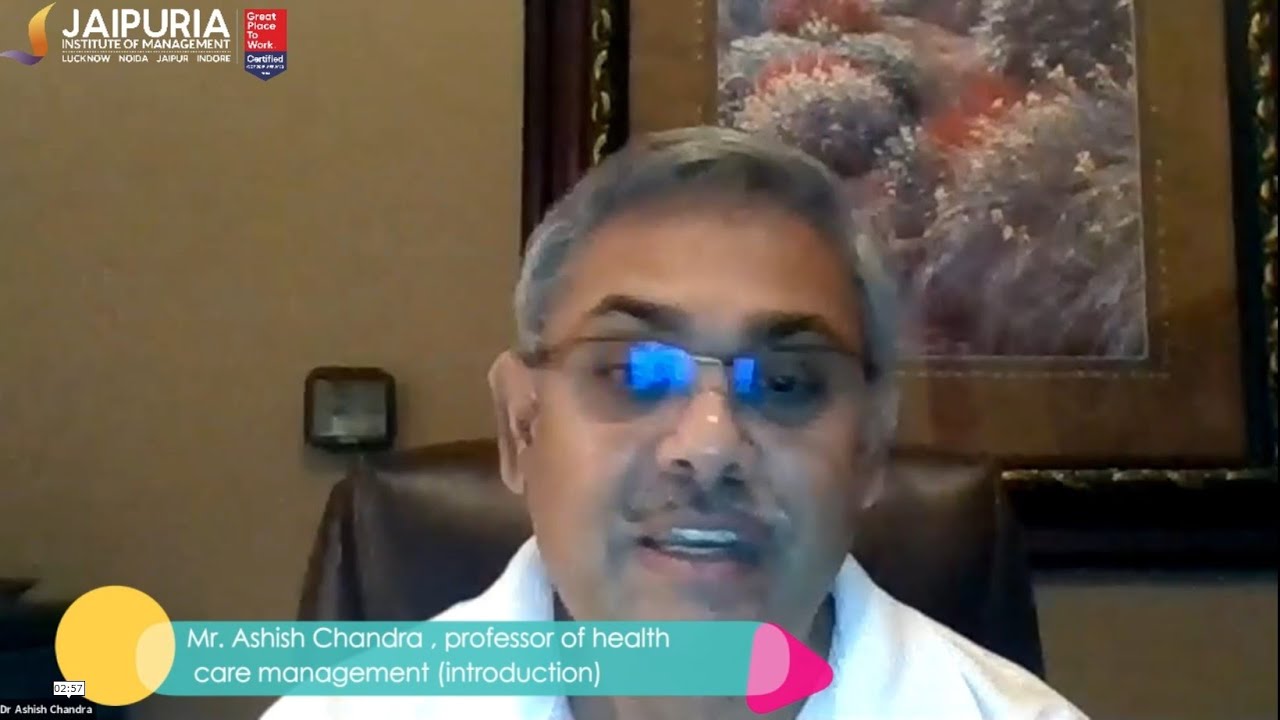 Post COVID-19 Leadership Tips with Dr. Ashish Chandra, Professor of Healthcare Administration ...