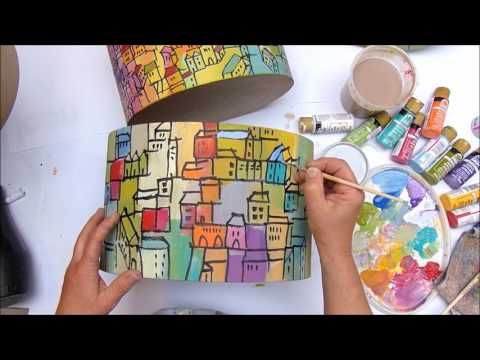 Malen auf PappArt - Wohnaccessoires: Begleitvideo zur Zeitschrift Mein Kreativ-Atelier Nr. 85