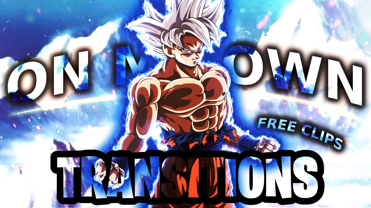 Free Goku Clips (WITH TRANSITIONS) || On my own || 4K - YouTube