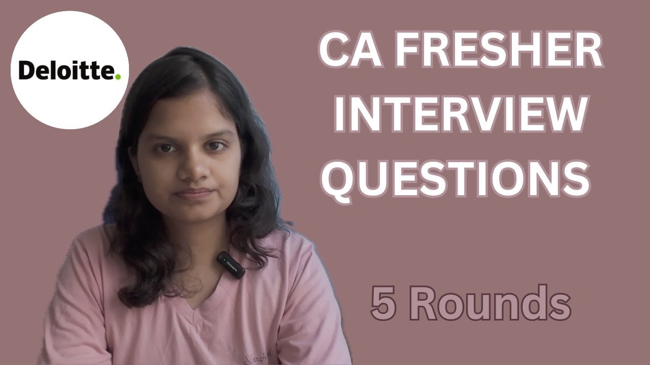 Deloitte USI Interview Process for CA Freshers | 5 Rounds Breakdown ...