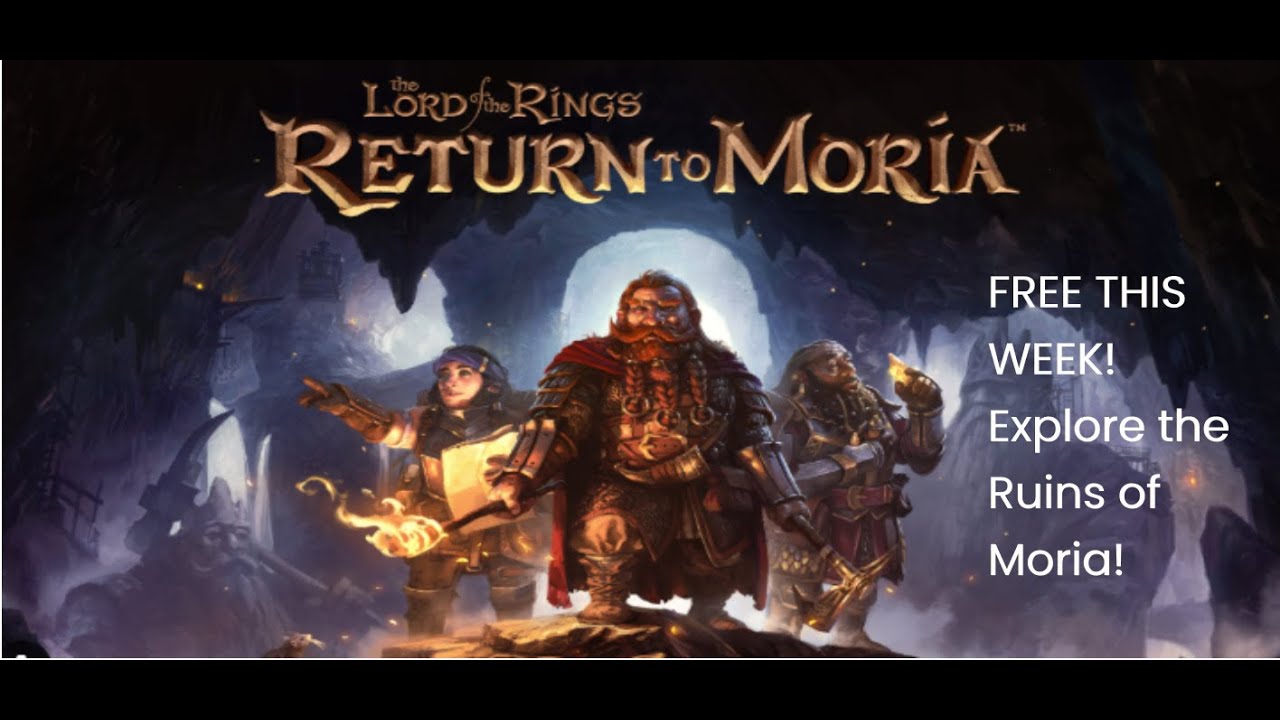 FREE GAME ALERT Retake Moria with Gimli! - YouTube