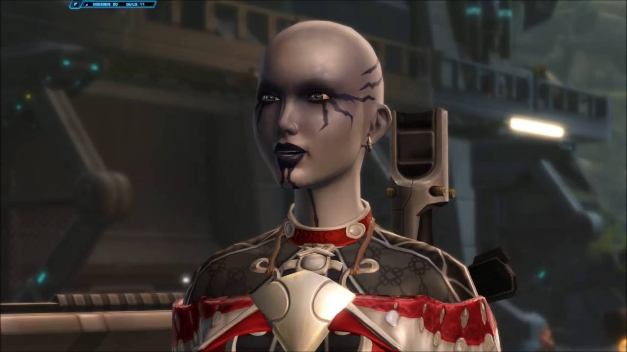 Kaliyo's outfit changed fishnet body suit Star Wars - YouTube