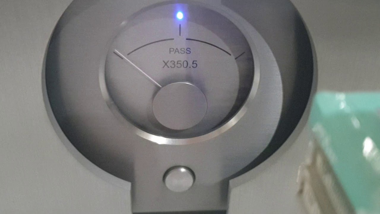 Power off the Pass X350.5 - YouTube