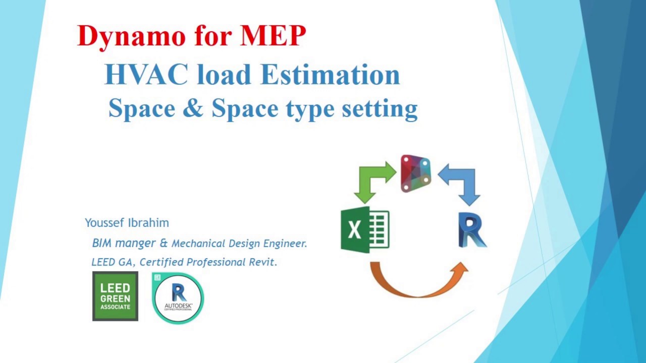 Dynamo for MEP : Space Type and Space Settings - YouTube