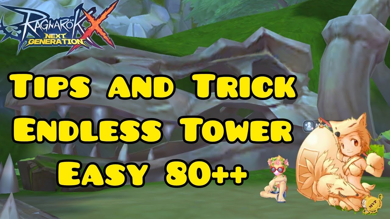 Tips Endless Tower, Easy Lv / Floor 80++ Moonlight by Ogud Gaming RoX l ...