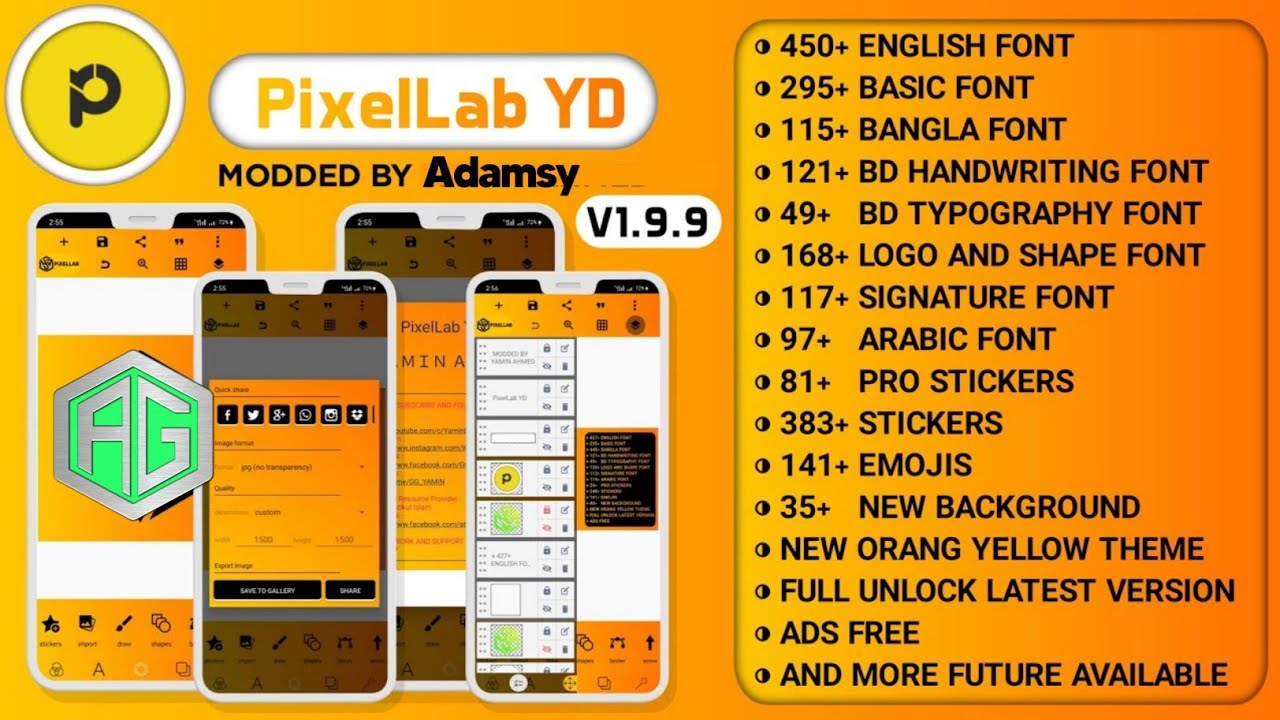 🔥 New PixelLab 1.9.9 YD Edition Updated Version 2021 - YouTube
