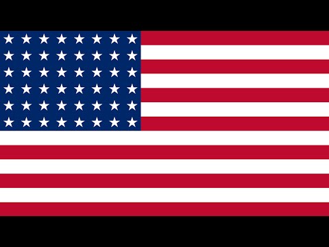 Evolution of the United States Flags (Flag Animation) - YouTube