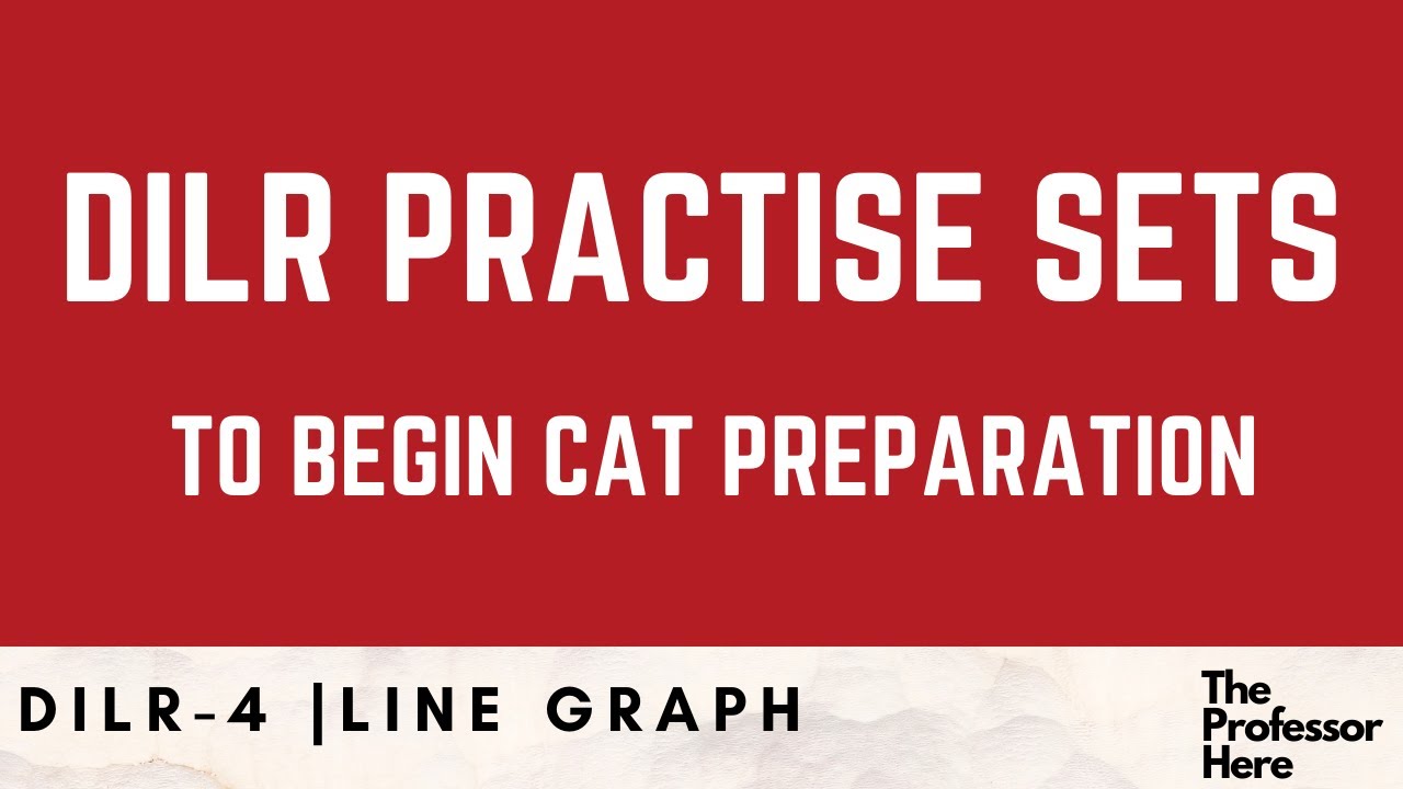 IIM CAT DILR Practise Sets | Start Preparing for DILR | Use of Line ...