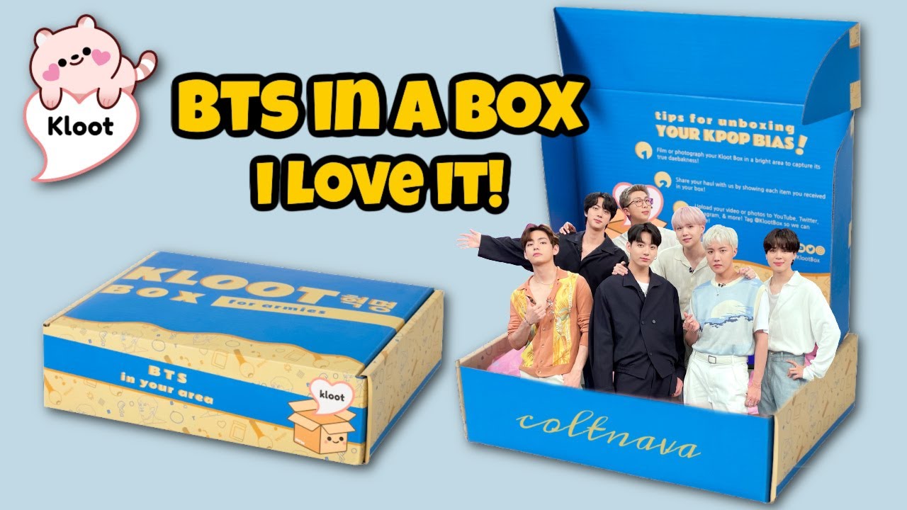 Unboxing BTS Kloot Box - YouTube