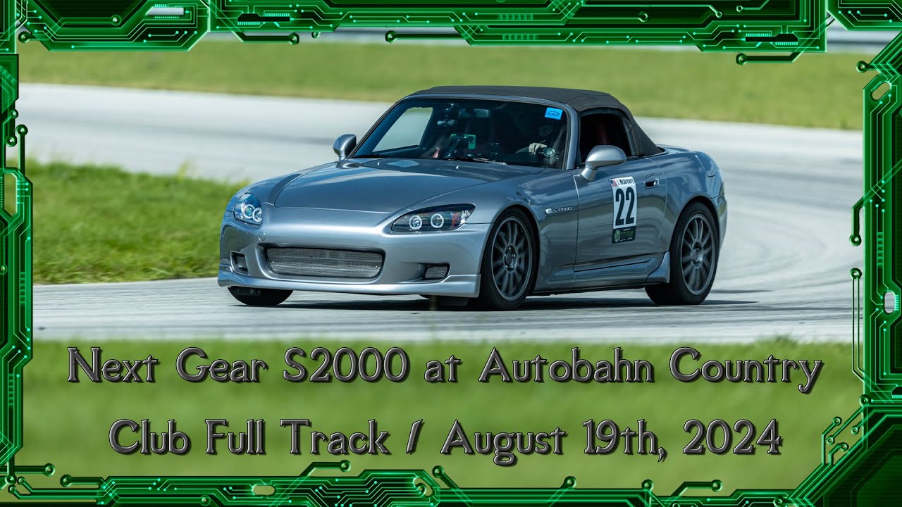 S2000 on Autobahn CC Full Track - Aug 19th, 2024 GPS Track Time Event ...