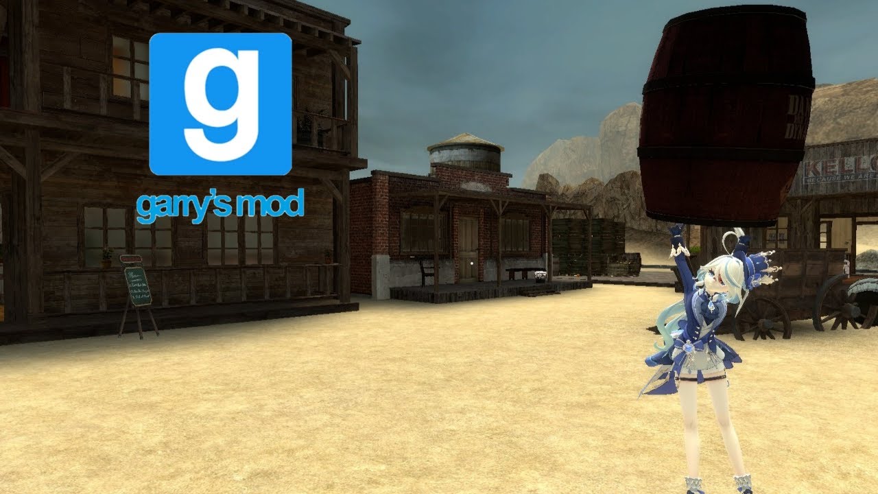 Furina And The Barrel Bomb! - Gmod (Funny Moments) - YouTube