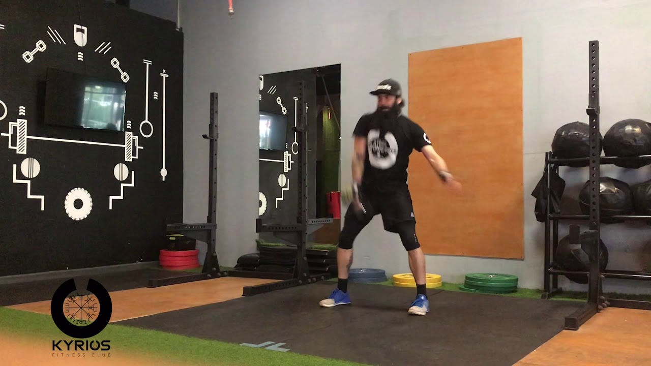 DEVIL PRESS DUMBBELL UNILATERAL - YouTube