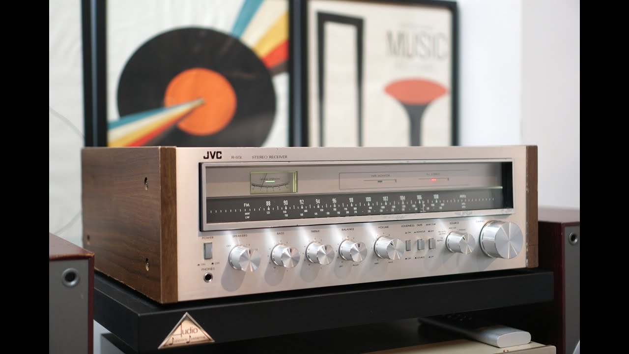 JVC R-S5L Vintage Amplifier & Receiver made in Japan - YouTube
