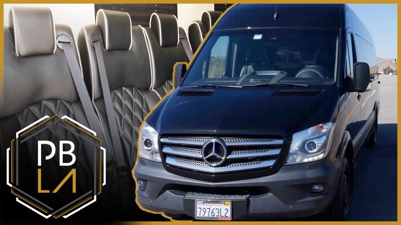 Mercedes-Benz Sprinter - 10 Passengers | Party Bus L.A. - YouTube
