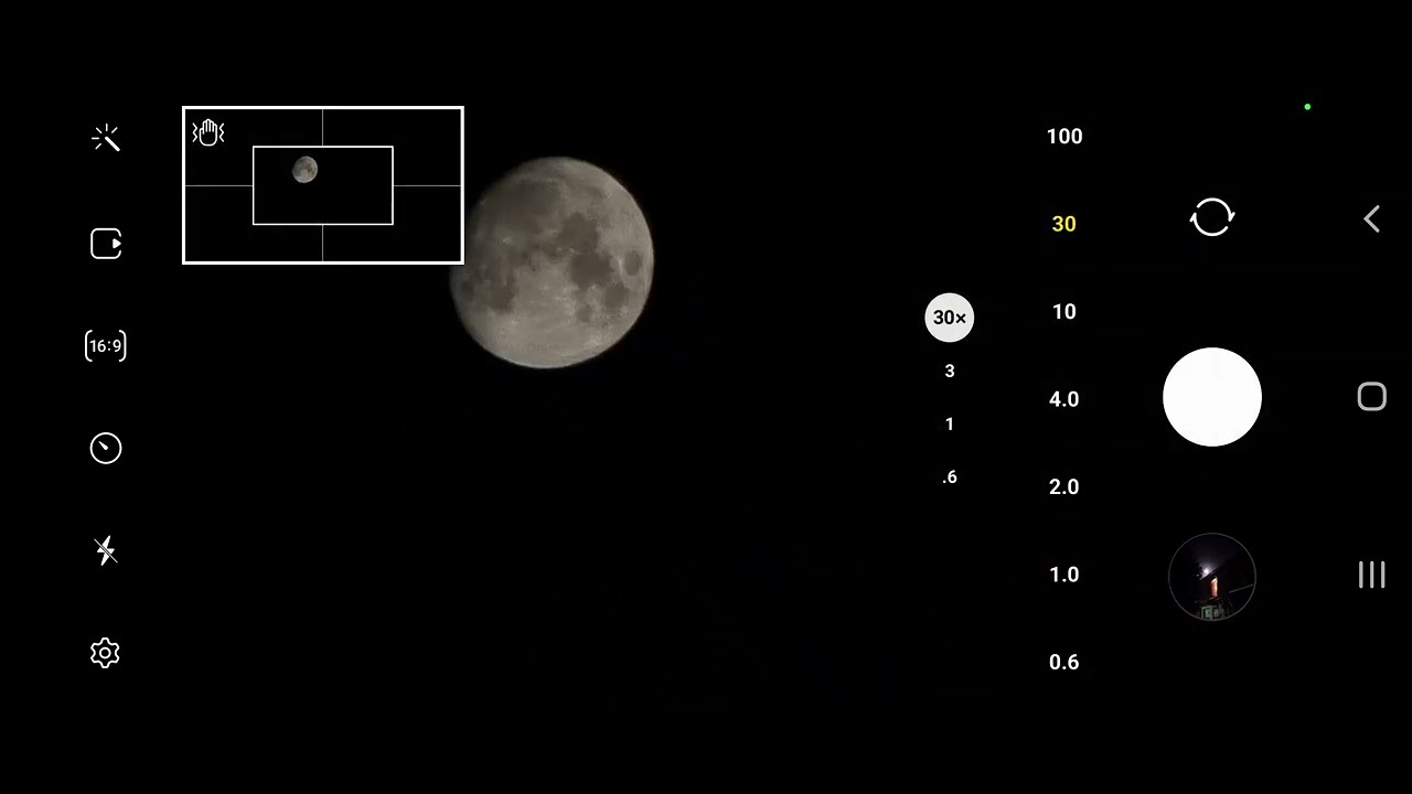 100x Moon Photo Zoom on Samsung Galaxy S21 Ultra - Video Zoom Is 20x ...