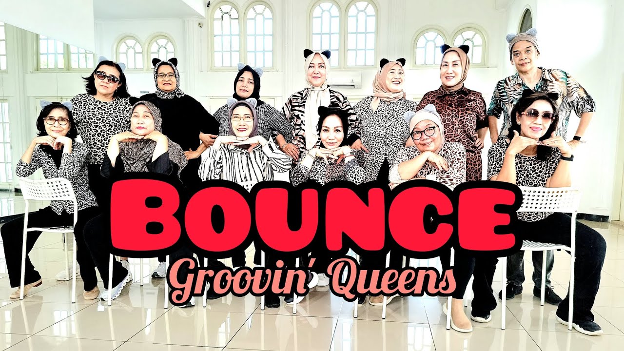 Bounce- Line Dance- Ari Linedance (KOR), May 2025- Beginner- Demo: Groovin' Queens - YouTube