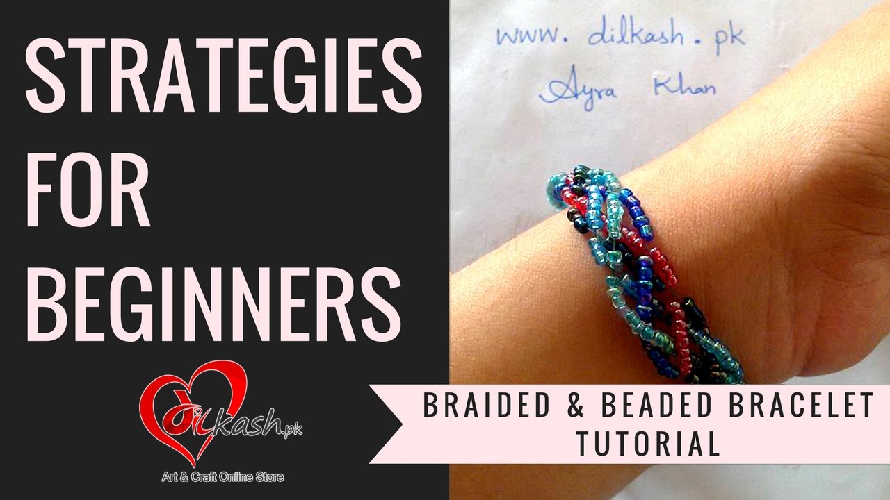 How to make beaded bracelet - Beading tutorials - Beaded bracelets ...