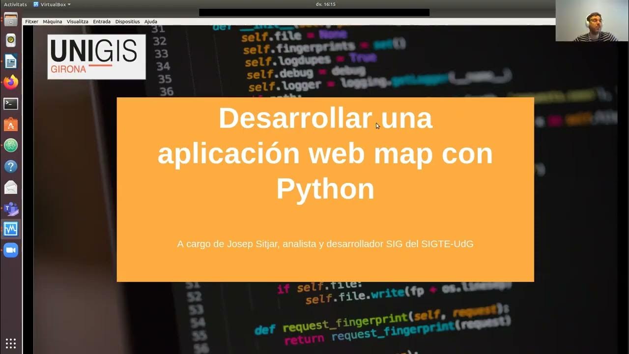 Desarrollo web map con Python & Flask - YouTube