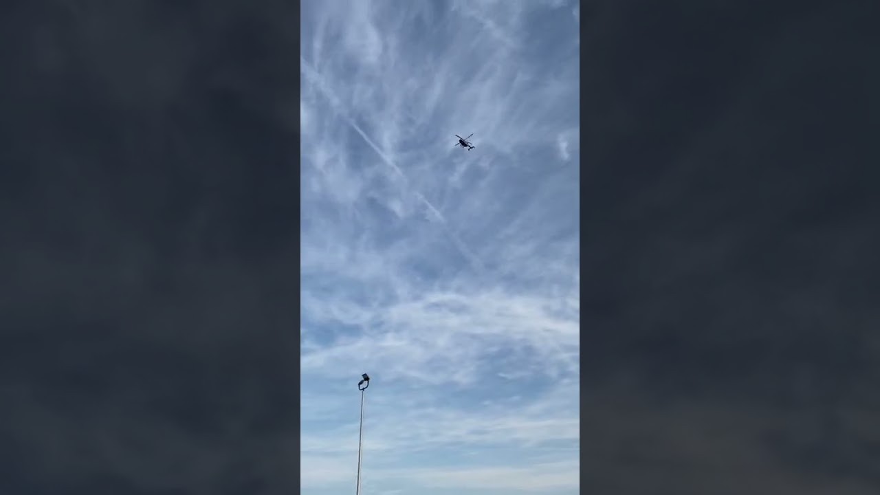 IU Health Lifeline flying Over - YouTube