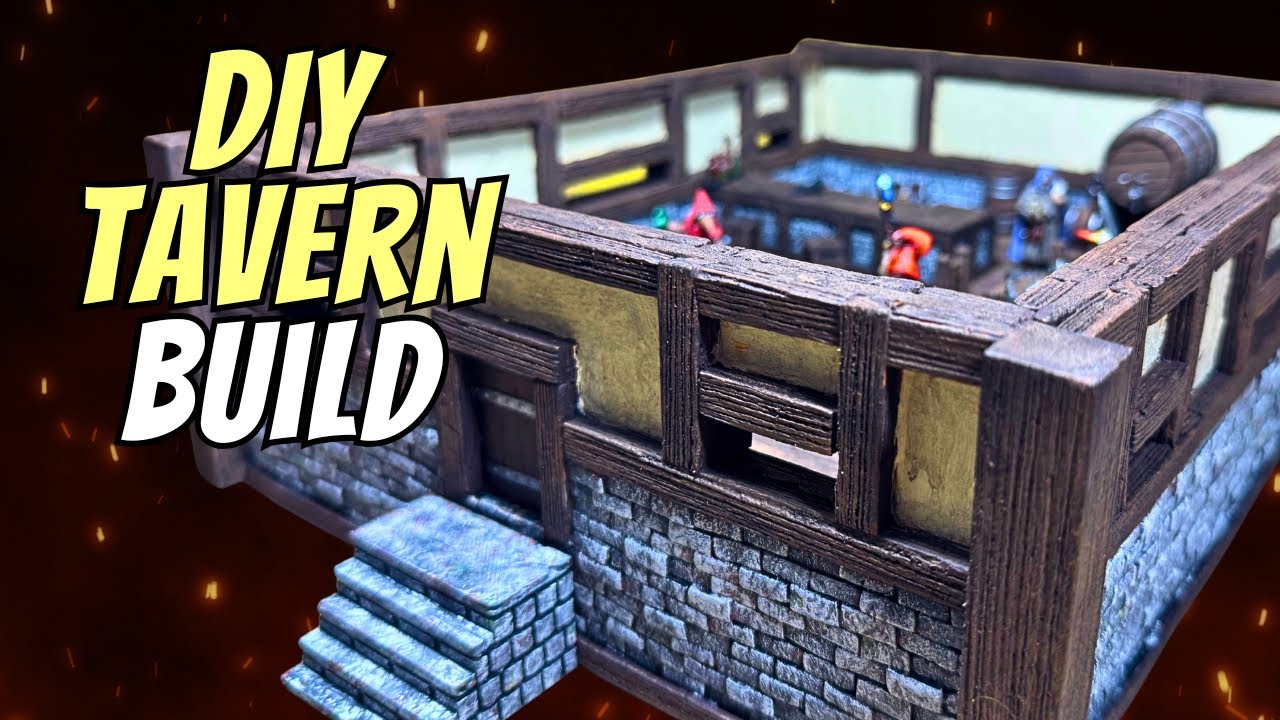 How I Built an Epic DND Tavern from Scratch - YouTube
