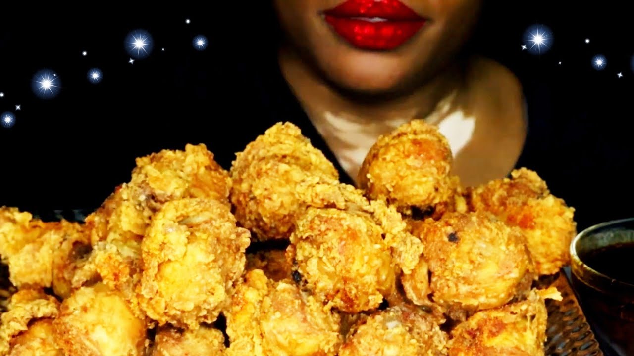 BEST EATING CHALLENGE COMPILATION Part 2 [ASMR MUKBANG] Half Face - YouTube