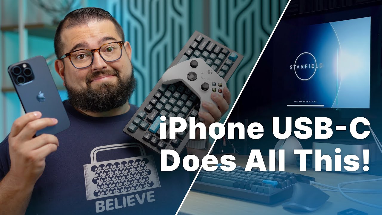 iPhone 15 is Now a Computer Thanks to USB-C - YouTube