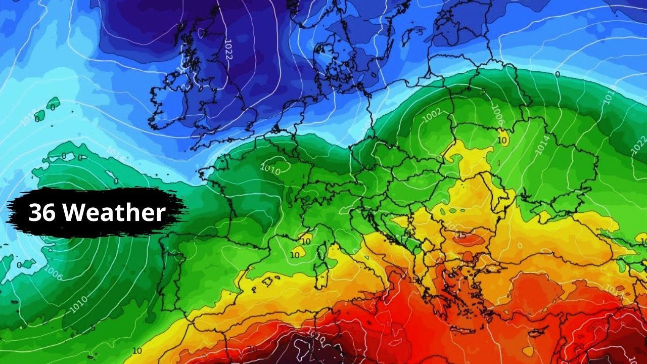 Europe Weather | April 21 , 2025 - GFS Model in 850 hPa - Europe ...