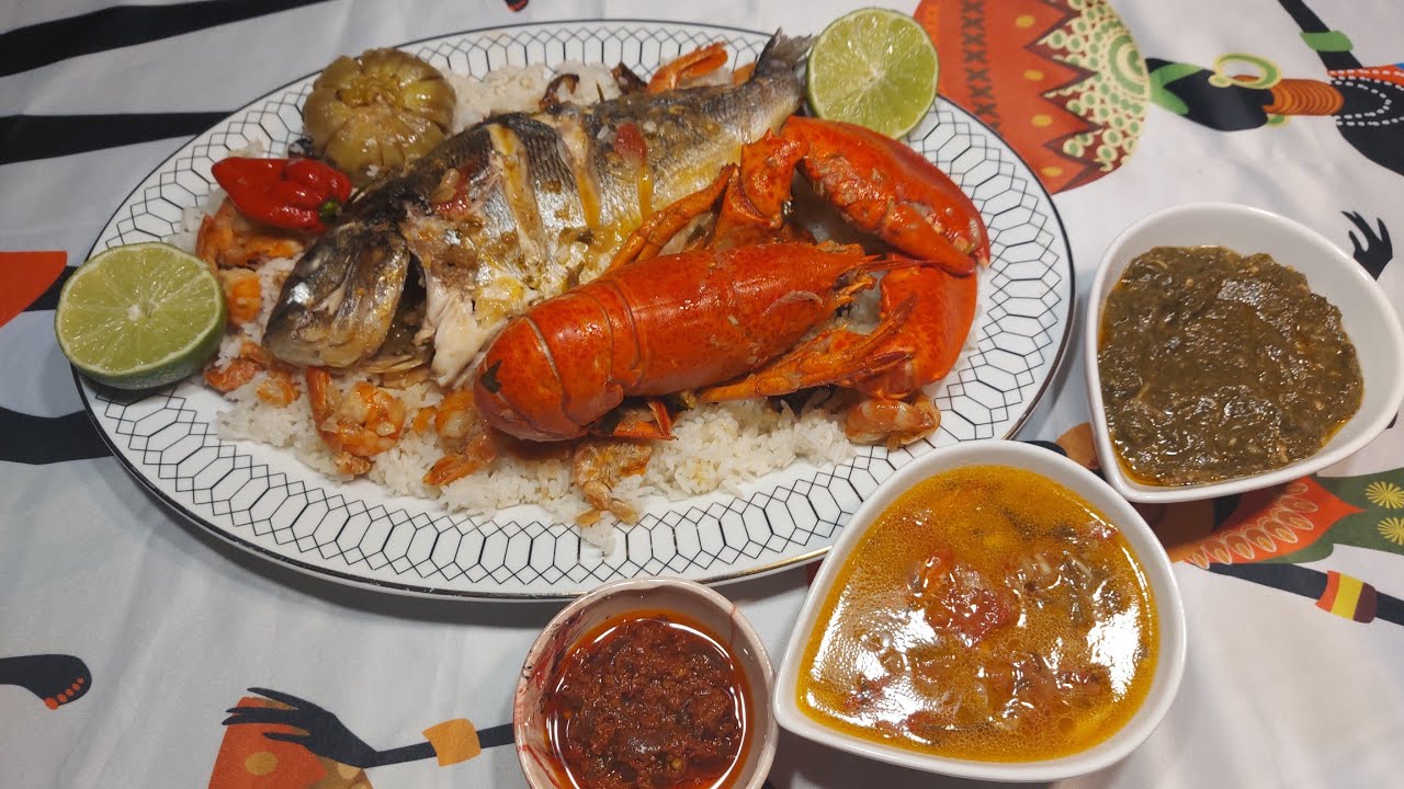 Caldou poisson, crevettes et sauce citron - YouTube