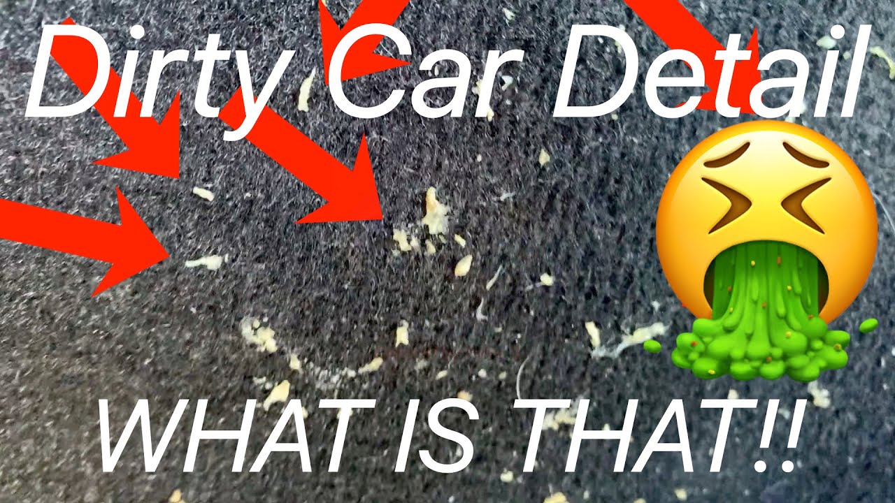 BOOGERS! Most Disturbing and Disgusting Car EVER | Satisfying ...