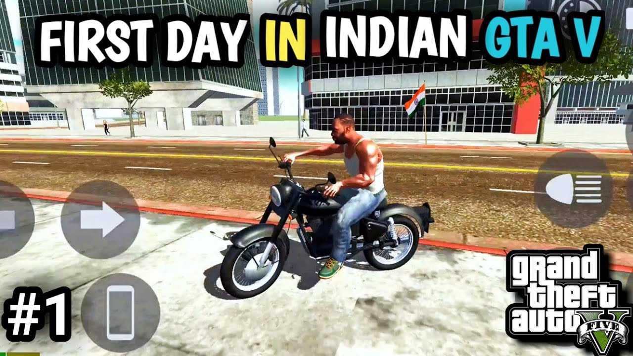 My First Day in Indian GTA V | Indian Bike Driving 3D - YouTube