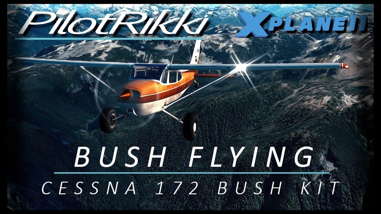 X plane 11 | Bush Flying | Cessna 172 Bush kit | Max Realism - YouTube
