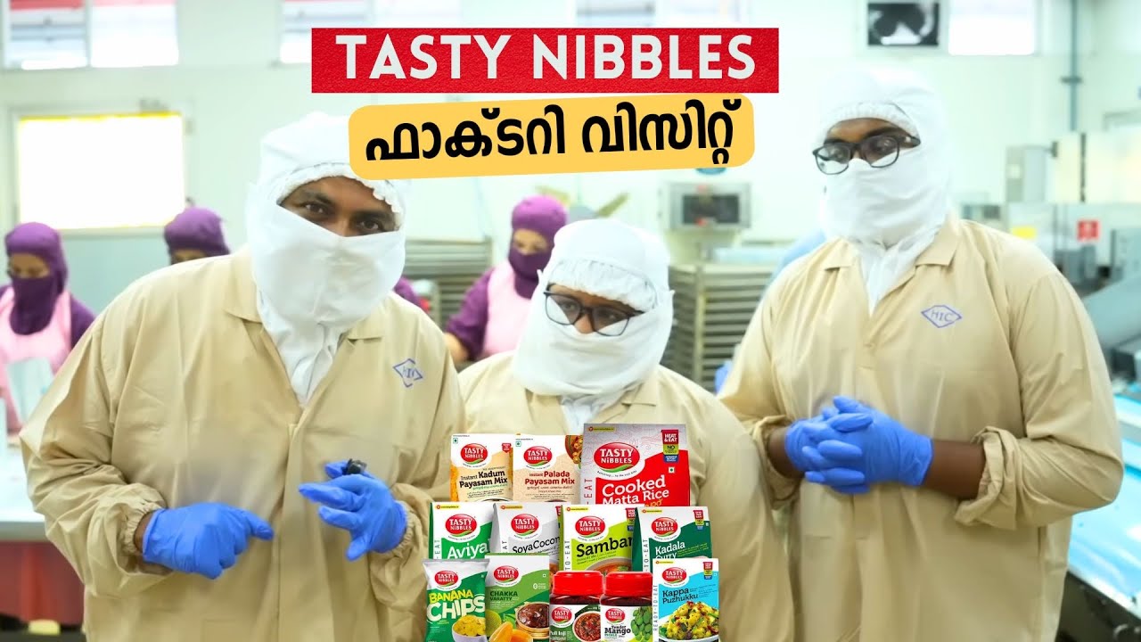 നാടൻ ഭക്ഷണം Ready to Eat ആക്കിയ Tasty Nibbles ന്റെ ഫാക്ടറിയിൽ പോയപ്പോ ...