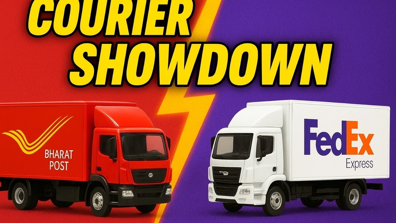 Bharat Post 🚛 Meets FedEx 🚚 | Stunning Diecast Truck Collection ...