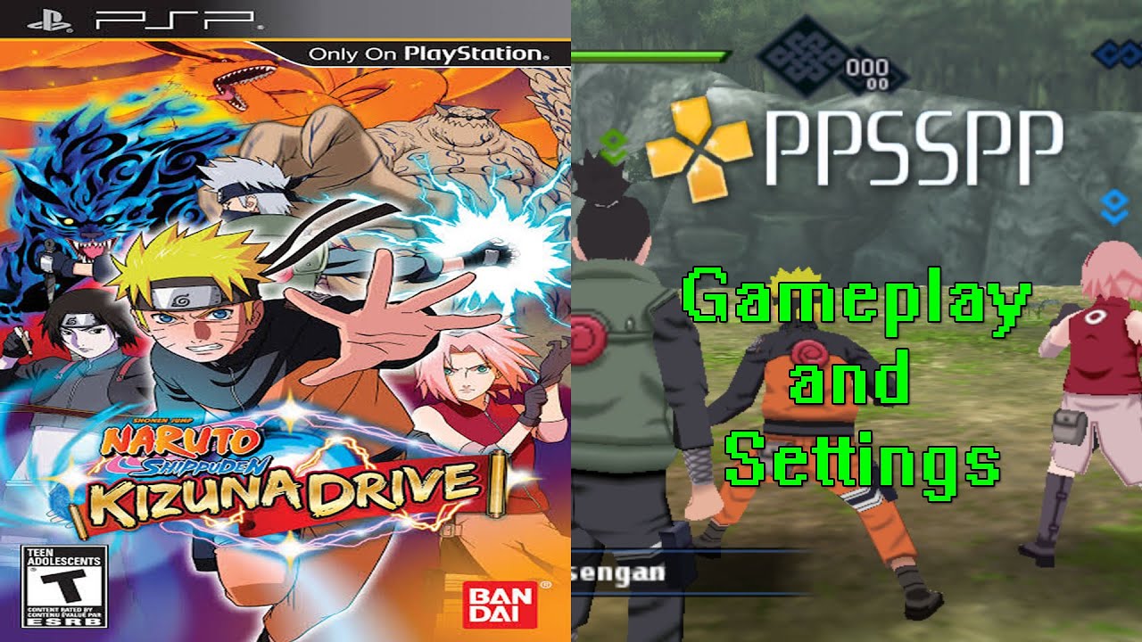 Naruto Shippuden: Kizuna Drive Gameplay and Settings | PPSSPP - YouTube