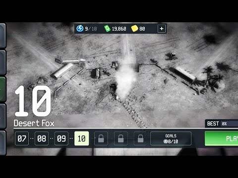 WAR DRONE: MILITARY BATTLE GAME LEVEL 10-Desert Fox