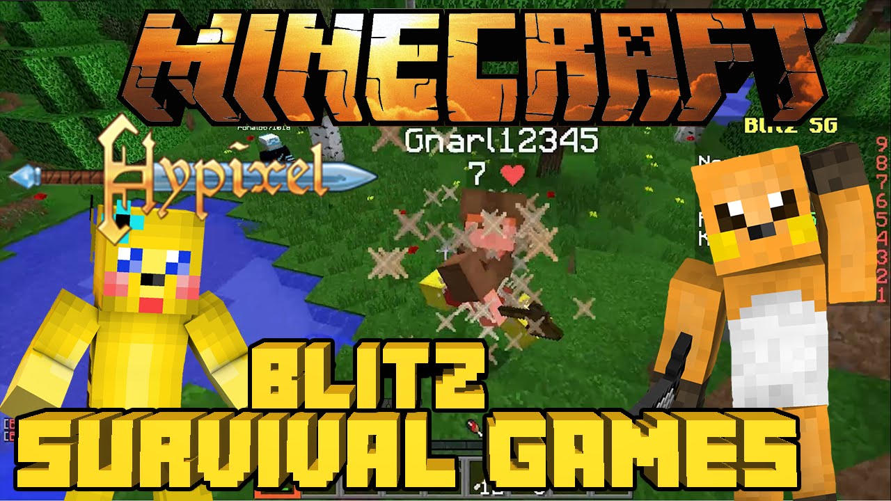 Minecraft Hypixel Blitz Survival Games: In The Groove of SG - YouTube