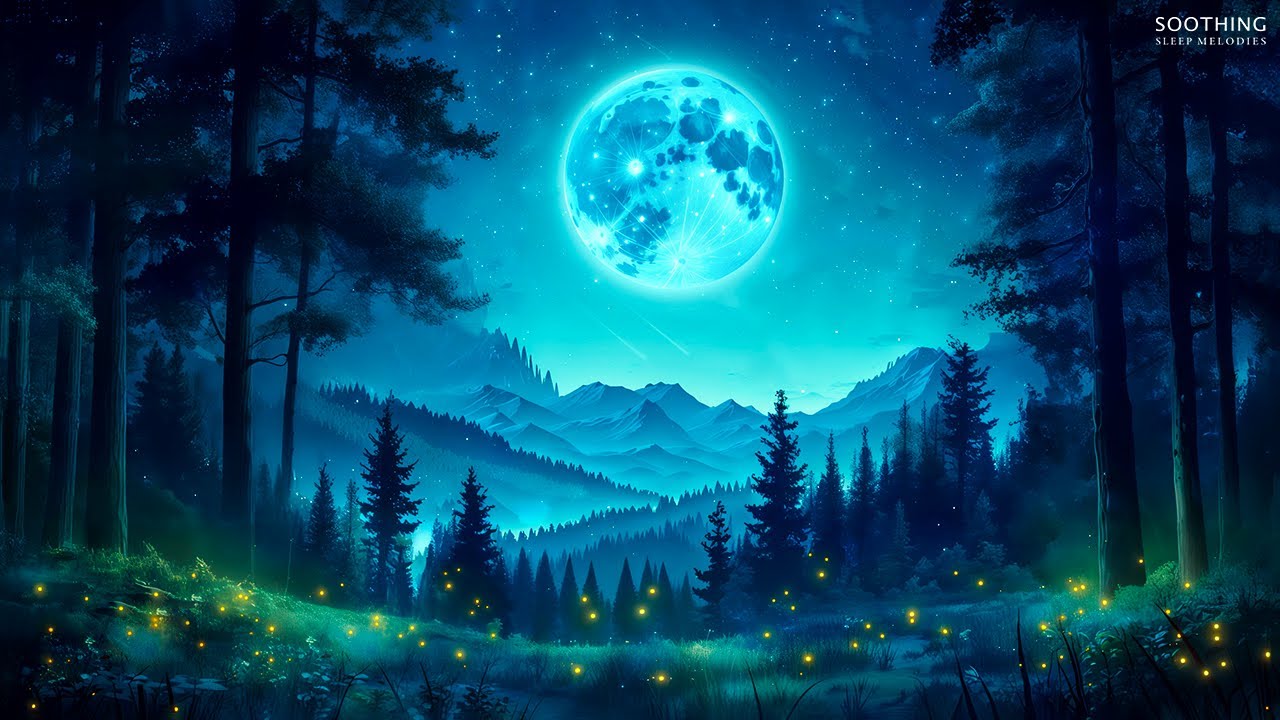 Relaxing Sleep Music In Peaceful Night - Eliminates Stress, Release of ...