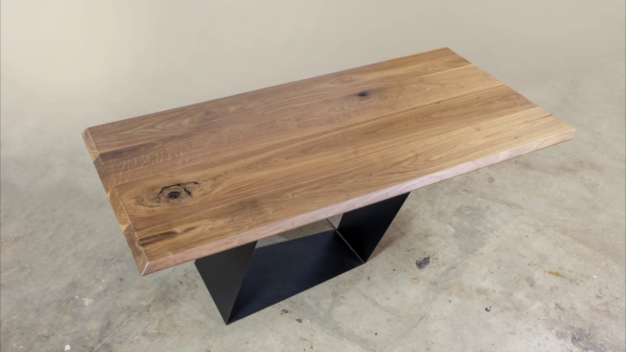 making of Zig Zag table - YouTube