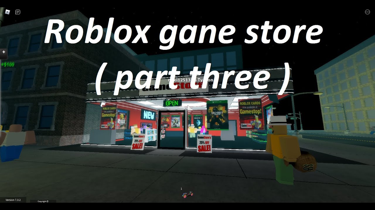 Roblox game store (part three ) - YouTube